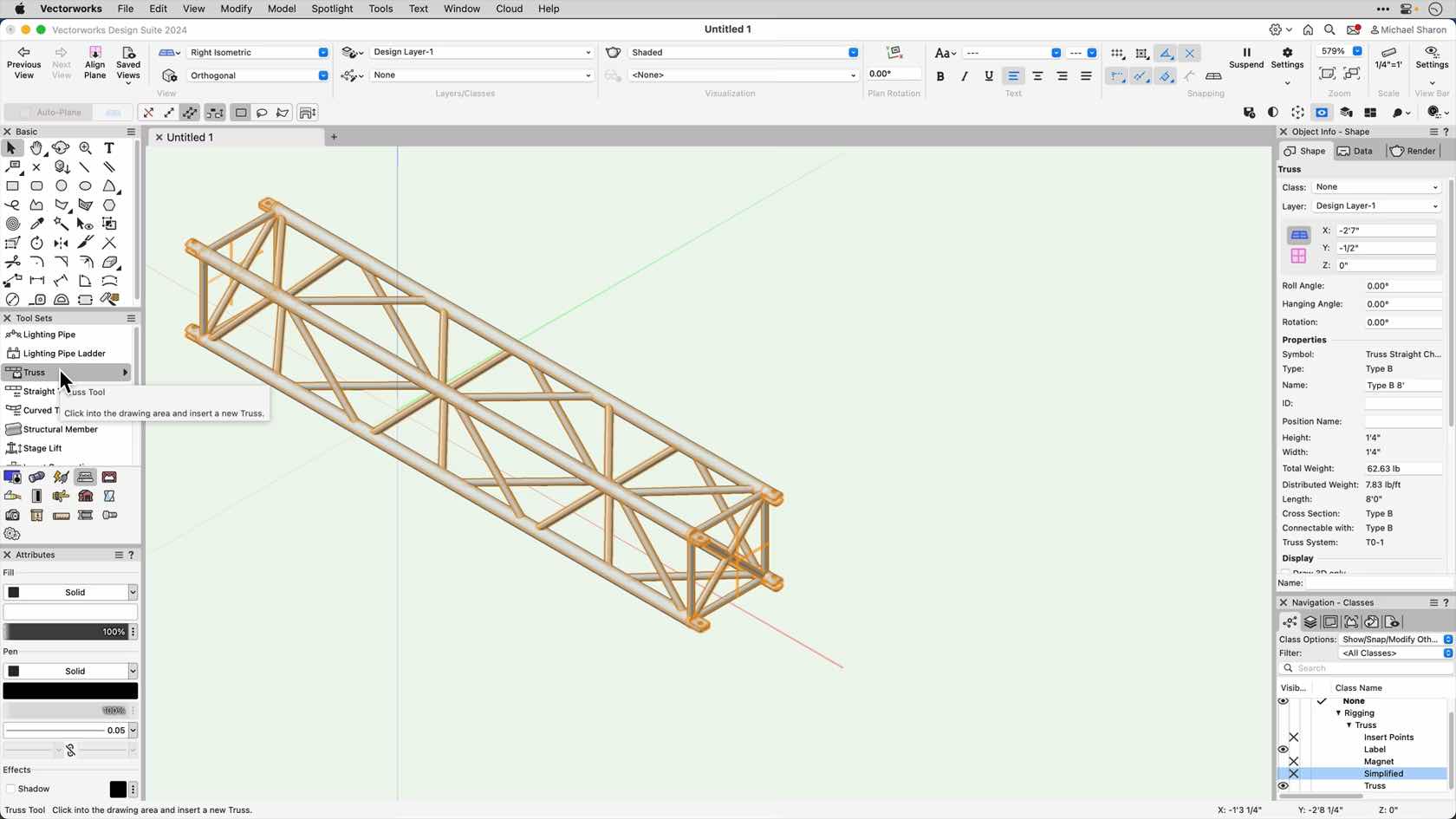 THE TRUSS TOOL 2024 | Vectorworks University